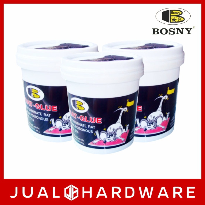 BOSNY Rat Glue 400g - Gam Tikus BOSNY 400g - Berkesan dan Kuat | Shopee ...