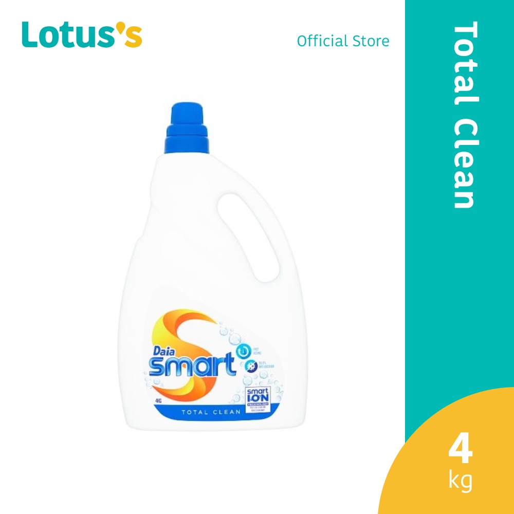 Daia Smart Total Clean Concentrated Liquid Detergent (4 kg) | Shopee ...