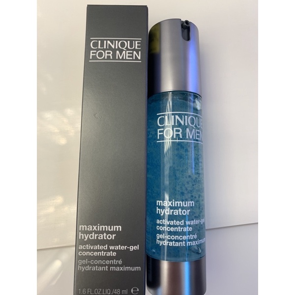 Clinique For Men Maximun Hydrator Activated Water Gel Concentrate 48ml