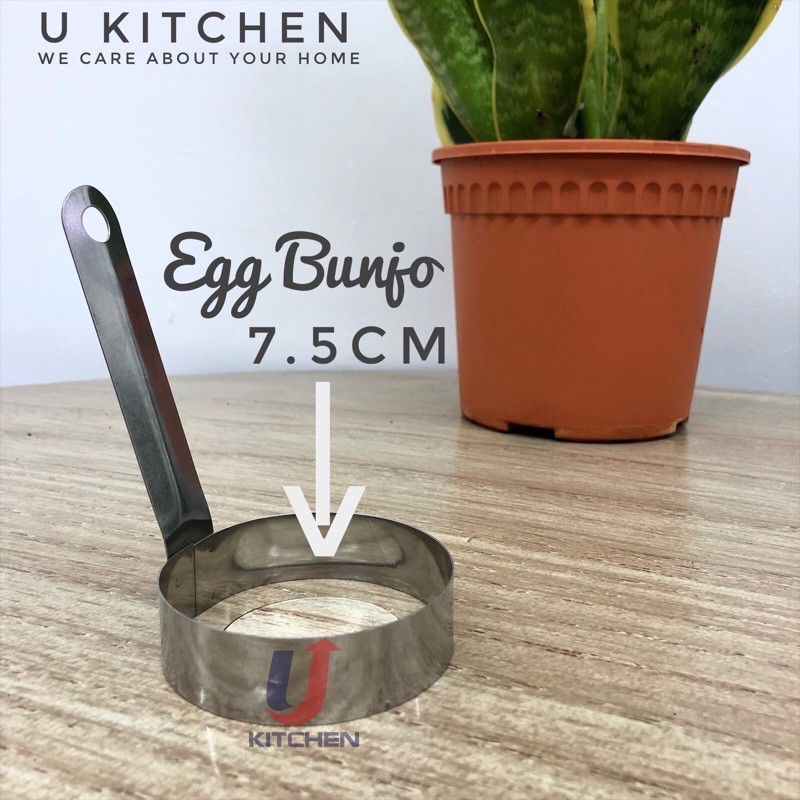 HORSE Brand Stainless Steel Egg Bunjo / Fried Egg Tools / Egg Ring ...
