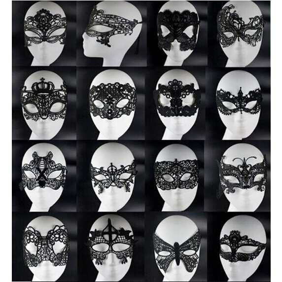 Masquerade Night PlainLace Mask (Hard) | Shopee Malaysia