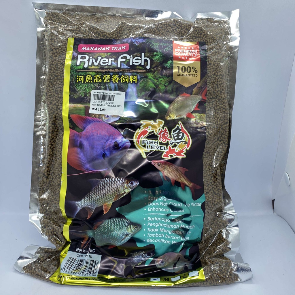 FISH LEVEL RIVER FISH FOOD 1KG MAKANAN IKAN SUNGAI | Shopee Malaysia