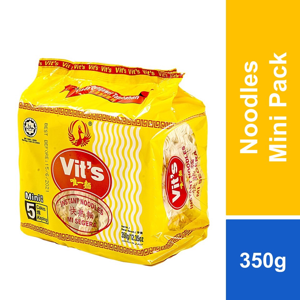 Vit's Instant Noodles Mini Pack 350g | Shopee Malaysia
