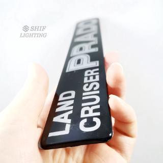 1 x ABS LAND CRUISER PRADO Logo Car Auto Side Rear Emblem Badge Marker ...