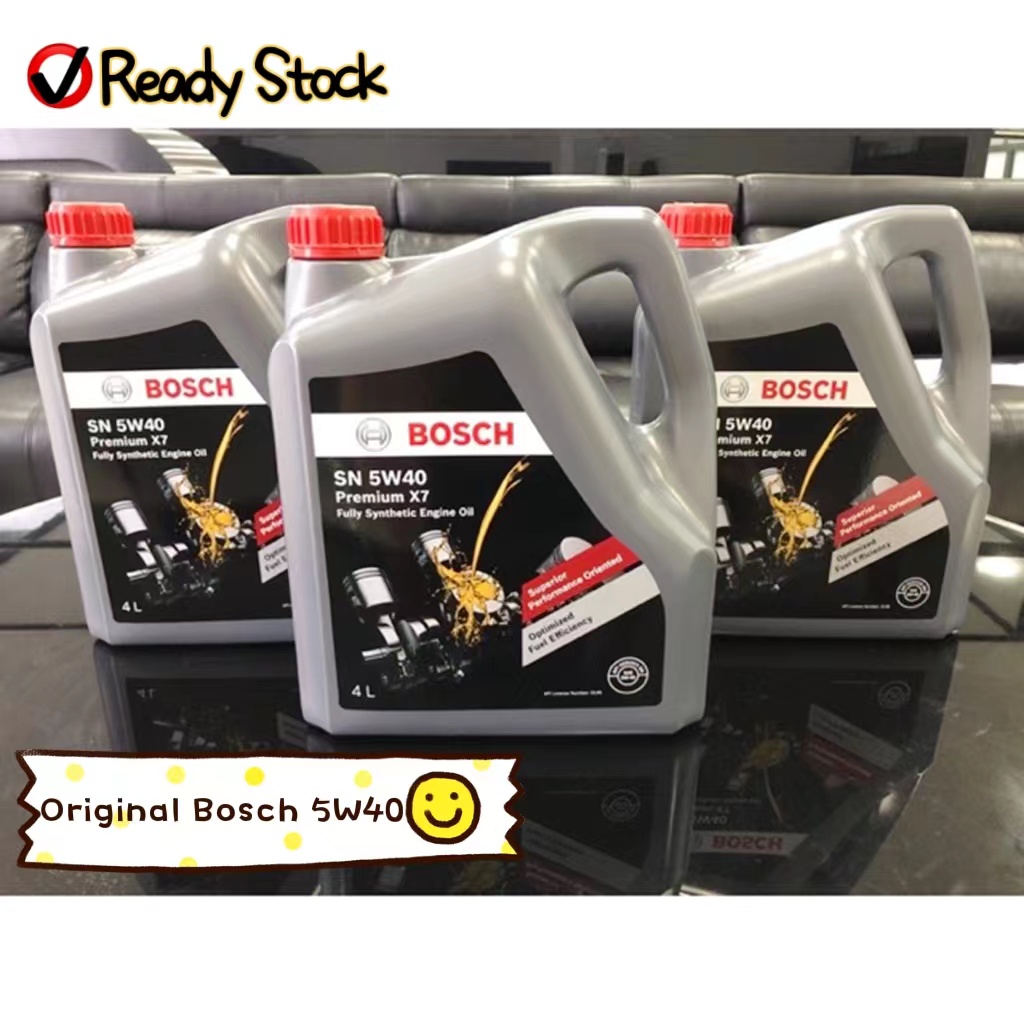 !! Original 4Litre Bosch Fully Synthetic Engine Oil FULLY SN 5W-40 ...