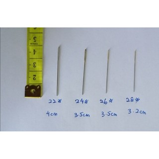 Jarum Sulam Cross Stitch Needle Saiz 22, 24, 26, 28 (1 piece) | Shopee ...