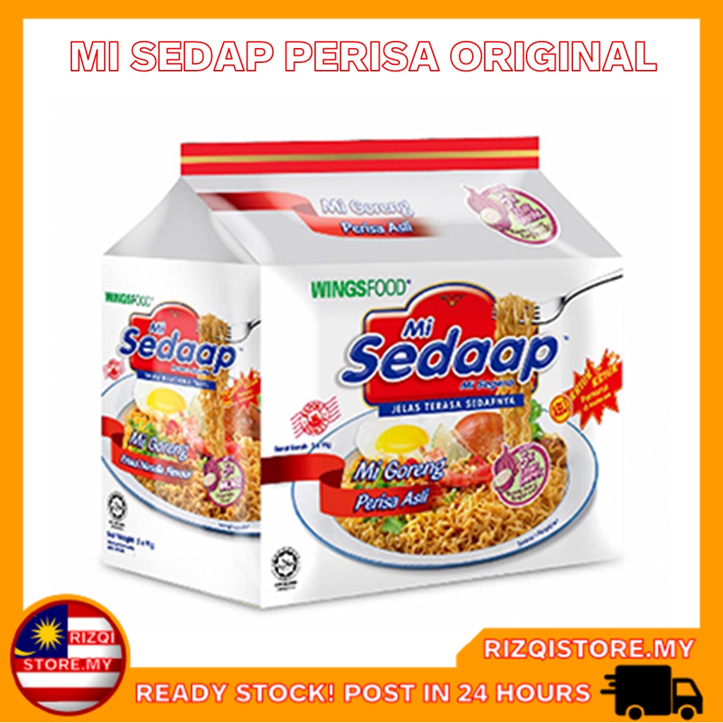 Combo Pack Mi Sedap Asli Mi Goreng Asli Original/ Fried Instant Noodle ...
