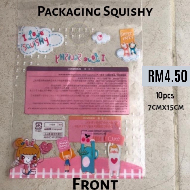 Packaging Squishy (10pcs) | Shopee Malaysia