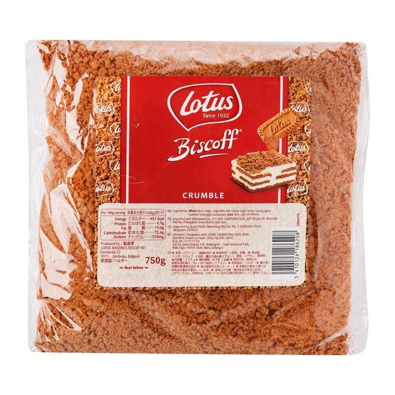 LOTUS BISCOFF CRUMBLE BAG|750g | Shopee Malaysia