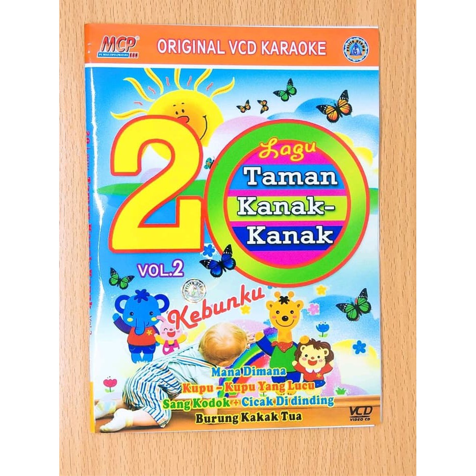 Original Vcd Cassette Children Songs Can Karaoke Dvd Aomg | BeeCost