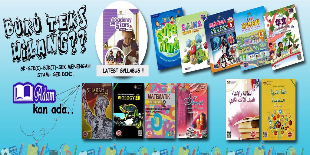 Syarikat Adam bookstore, Online Shop | Shopee Malaysia