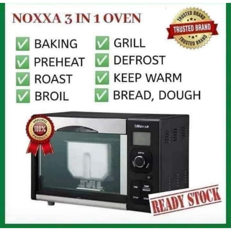 OVEN PEMBUAT ROTI/PEMBAKAR NOXXA | Shopee Malaysia