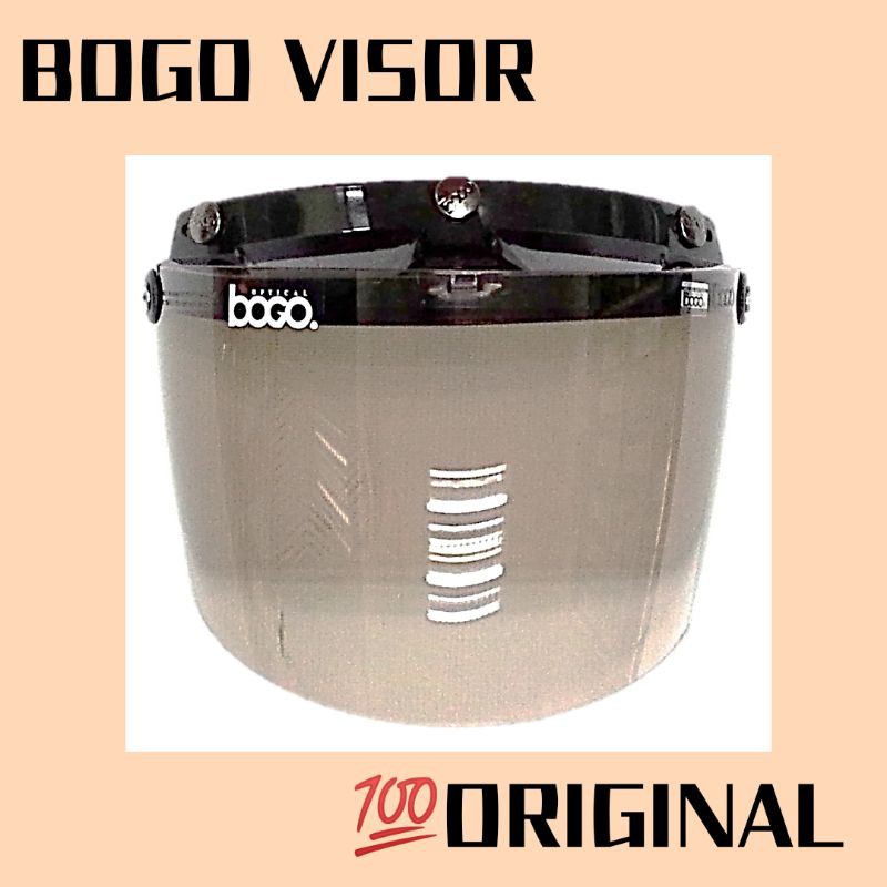 Bogo visor tinted / black | Shopee Malaysia