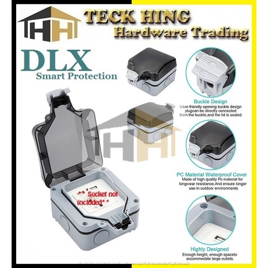 IP66 Weatherproof Outdoor Cover for Switches and Socket -SINGLE ...