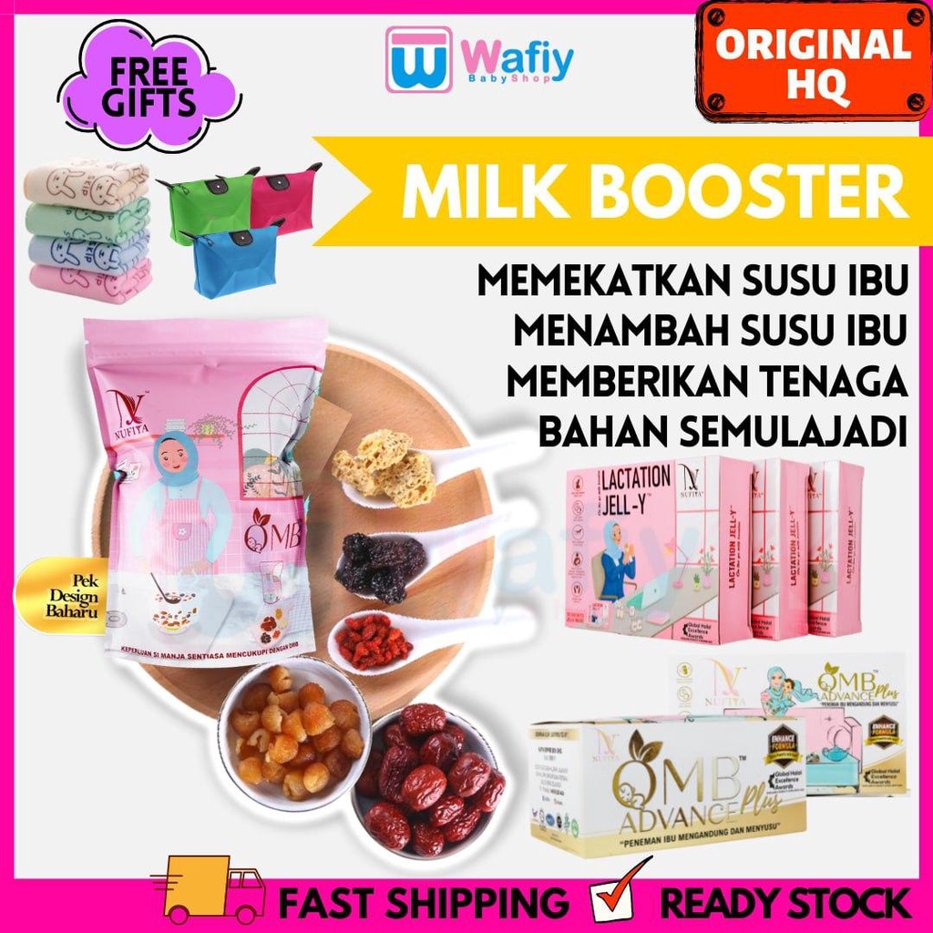 ORGANIC MILKBOOSTER NUFIYA ORIGINAL HQ Minuman Ibu Berpantang Bersalin ...