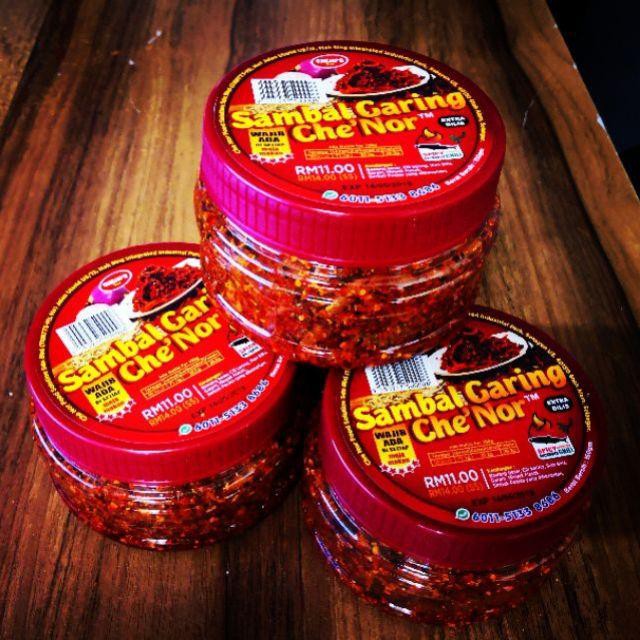 SAMBAL GARING CHE NOR (160gm)+BUBBLE WARP | Shopee Malaysia