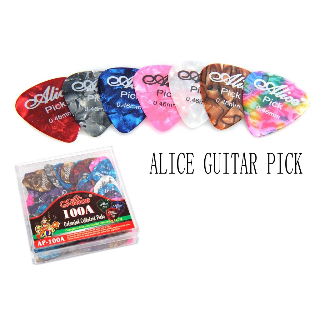 Guitar Pick ALICE/ Acoustic Electric Guitar Picks Accessories/ Gitar ...