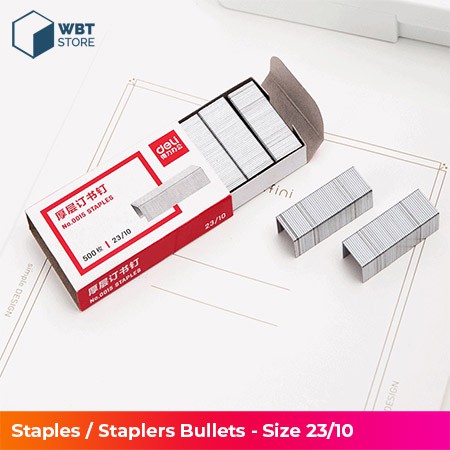 Staple / Stapler Bullets (size: 23/10) - for Binding up to 60 sheets of ...