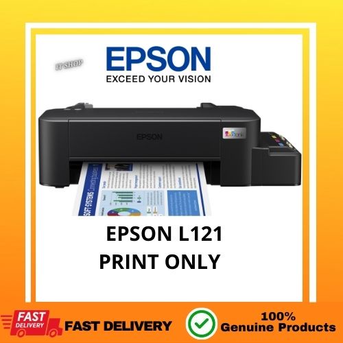 EPSON L121 Single Function Printer with Ink Tank | Shopee Malaysia