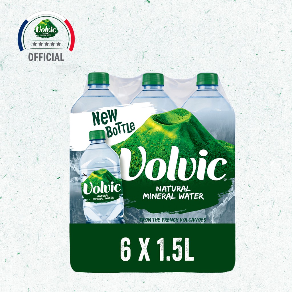 Volvic Natural Mineral Water (6 x 1.5L Pack) | Shopee Malaysia