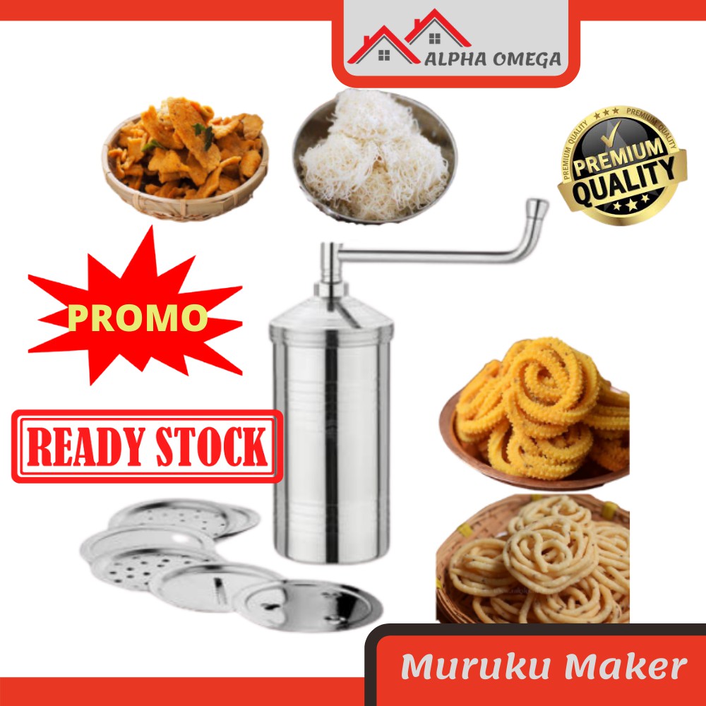 Stainless Steel Muruku Maker Spaghetti Murukku Maker Idiyappam Acuan ...