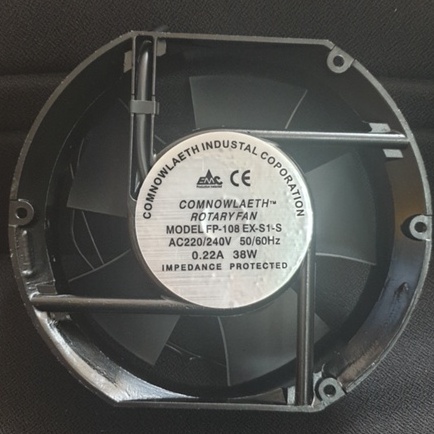 Refrigerated Freezer Cabinet Cooling Fan 17cm 170 x 170 x 50mm. (AC220 ...