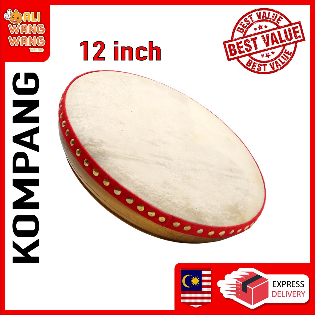 Handmade Kompang 12 Inch (Handmade) | Shopee Malaysia