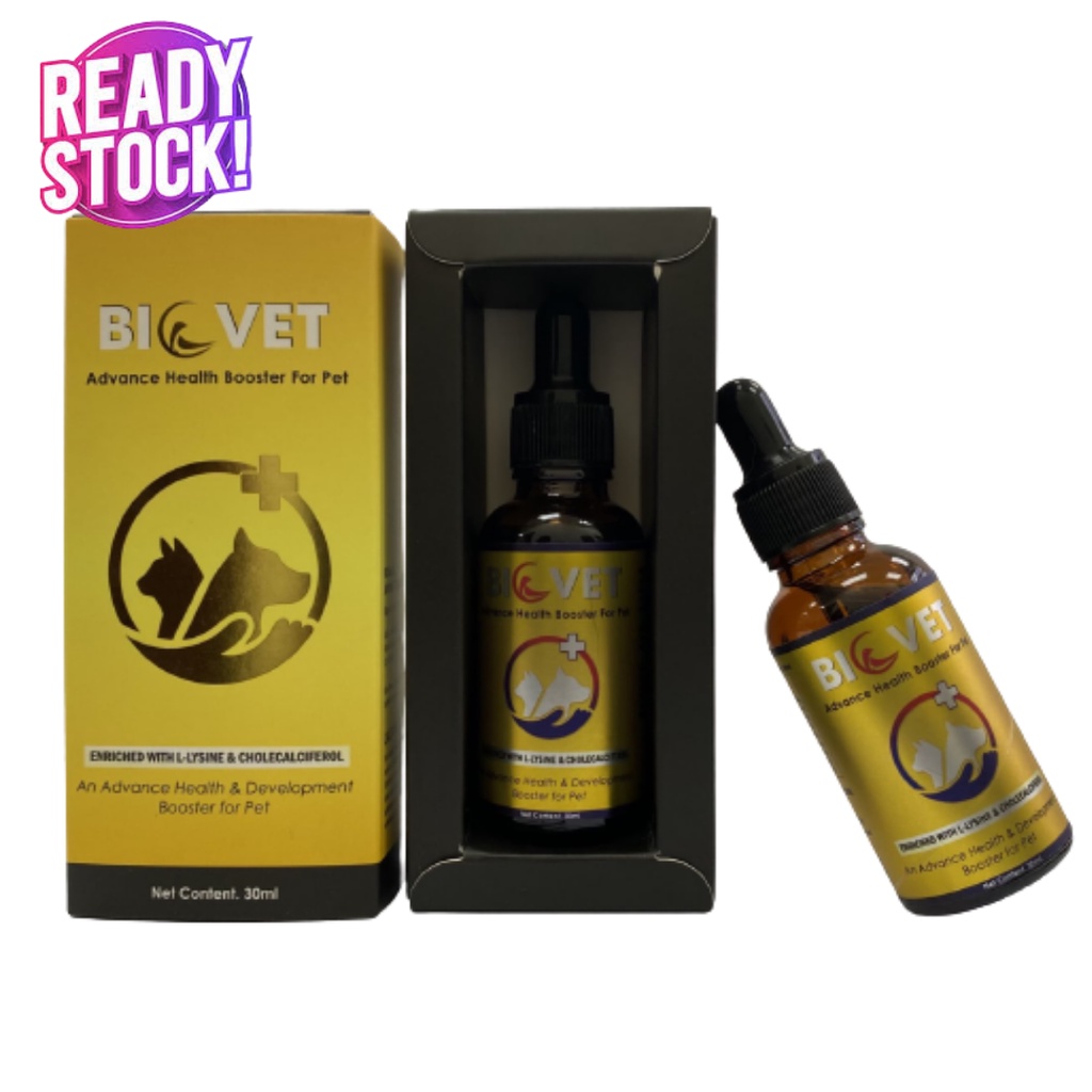 Biovet Vitamin Kucing Biovet Immune Booster 100% ORIGINAL HQ | Shopee ...