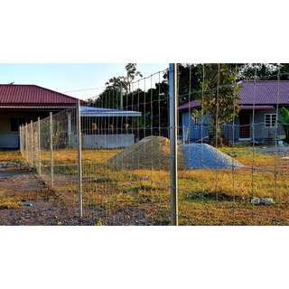 Pagar Cyclone 6 KAKI (GRIDLOCK) - heavy duty wire | Shopee Malaysia