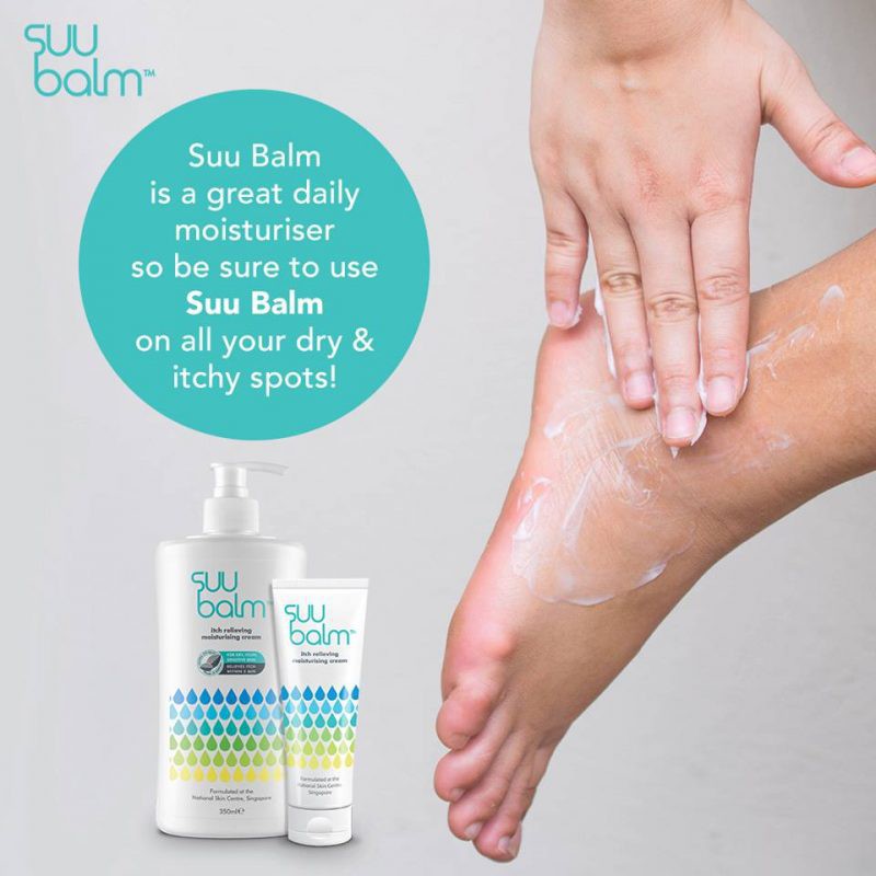 Suu Balm Dual Rapid Moisturiser Cream 350mL [FOC Sanitizer 100mL ...