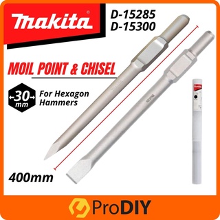 MAKITA ORIGINAL Moil Point & Chisel Bull Point Scaling Chisel Rotary ...