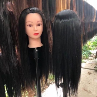 Model kepala model rambut palsu penuh kedai gunting rambut khas latihan ...