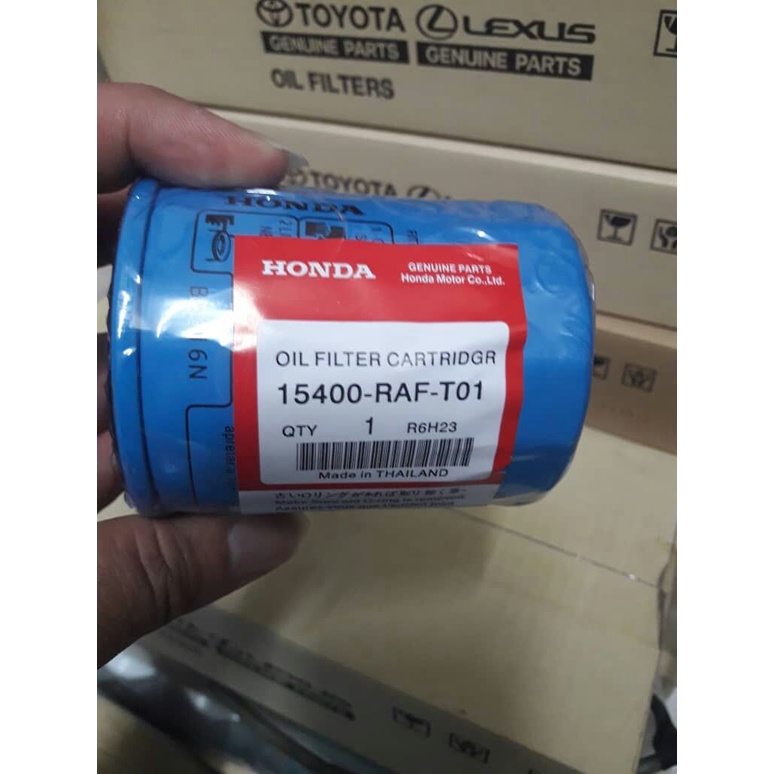 HONDA engine oil filter 15400-RAF-T01 ORIGINAL | Shopee Malaysia