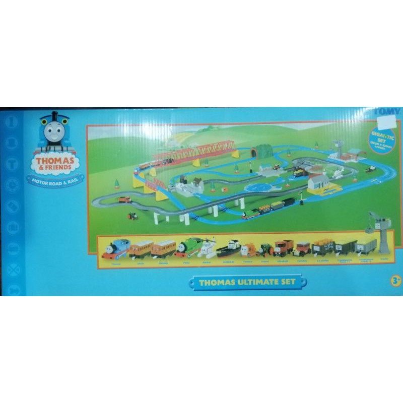 TAKARA Tomy Thomas & Friend Motor Road and Rail Thomas Ultimate Set ...