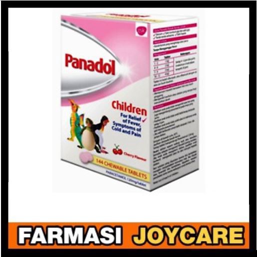 Panadol for Children Chewable Tab Paracetamol 120mg 12's (Exp: March ...