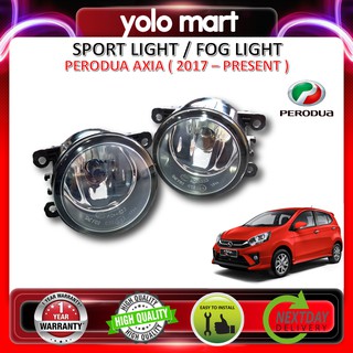 Perodua Axia 】Sport Light - Fog Lamp - Right or Left side ( Axia SE ...