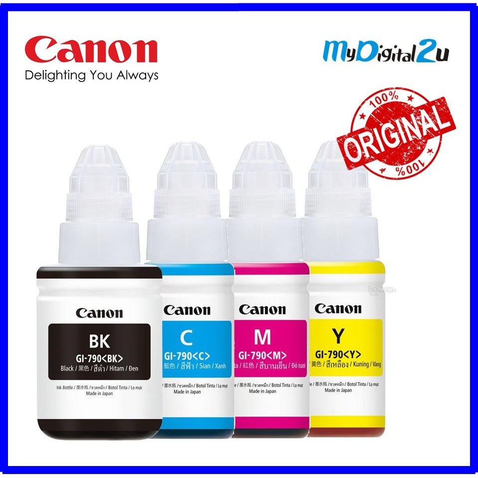 Canon GI-790 Ink:GI-790 BK/GI-790C/GI-790M/GI-790Y - G Series Printer ... Canon GI-790 Ink:GI-790 BK/GI-790C/GI-790M/GI-790Y - G Series Printer ...