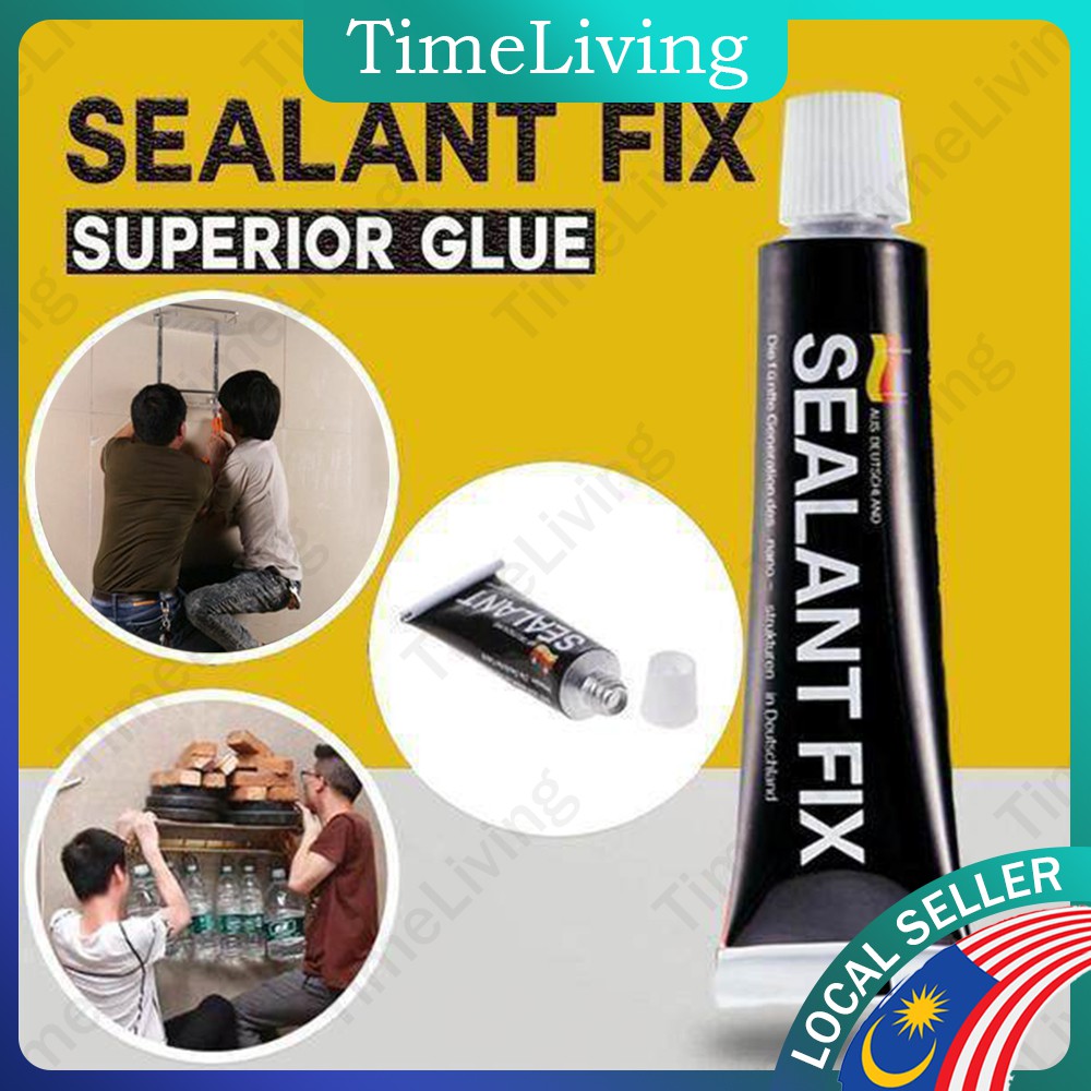 SEALANT FIX 6/12/18 gram Silane Polymer Metal Adhesive Sealing Glue ...