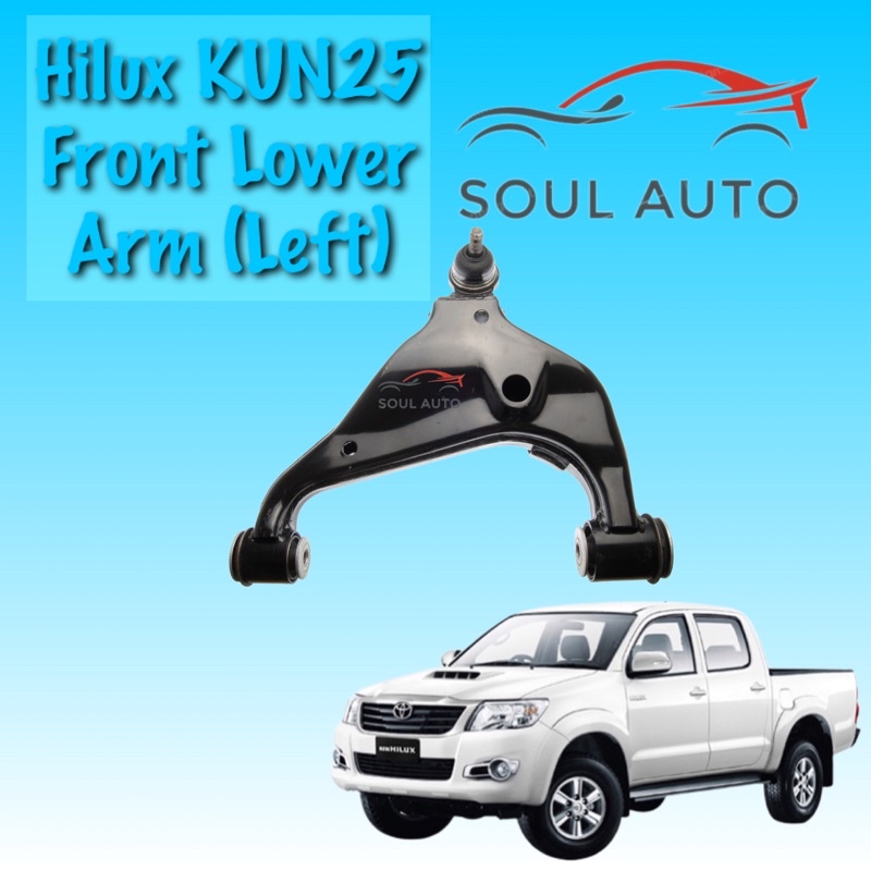Toyota Hilux KUN25 Front Lower Arm with Ball Joint (Left Side) | Shopee ...