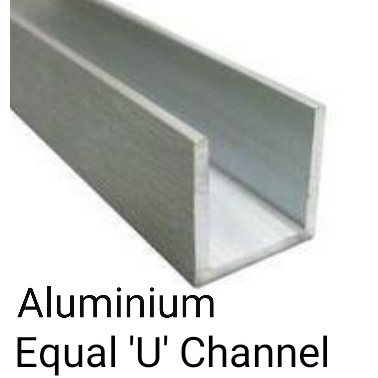 Aluminium Equal U Channel - Silver (NA) Aluminium U | Shopee Malaysia