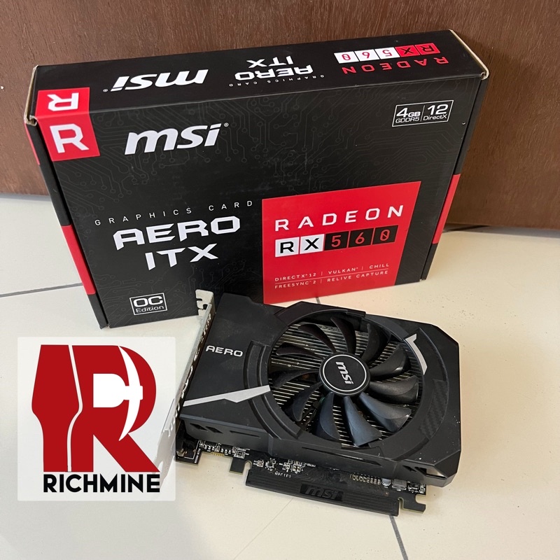 {ReadyStock} MSI RX 560 4GB OC ITX gpu gaming | Shopee Malaysia