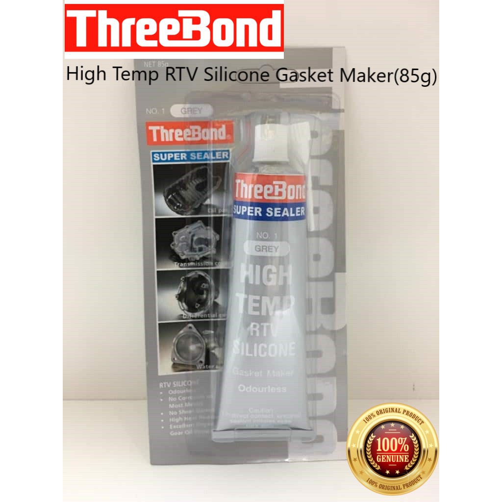 85g THREEBOND No.1 SUPER SEALER RTV SILICONE SEALANT GREY (85g ...