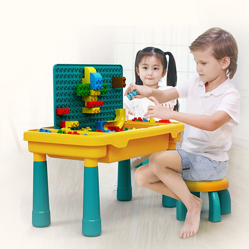 [Ready Stock]Multi-Function Children Table Building Blocks Learning ...