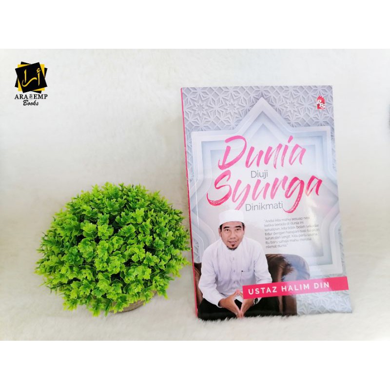 Dunia Diuji Syurga Dinikmati By Ustaz Halim Din | Shopee Malaysia