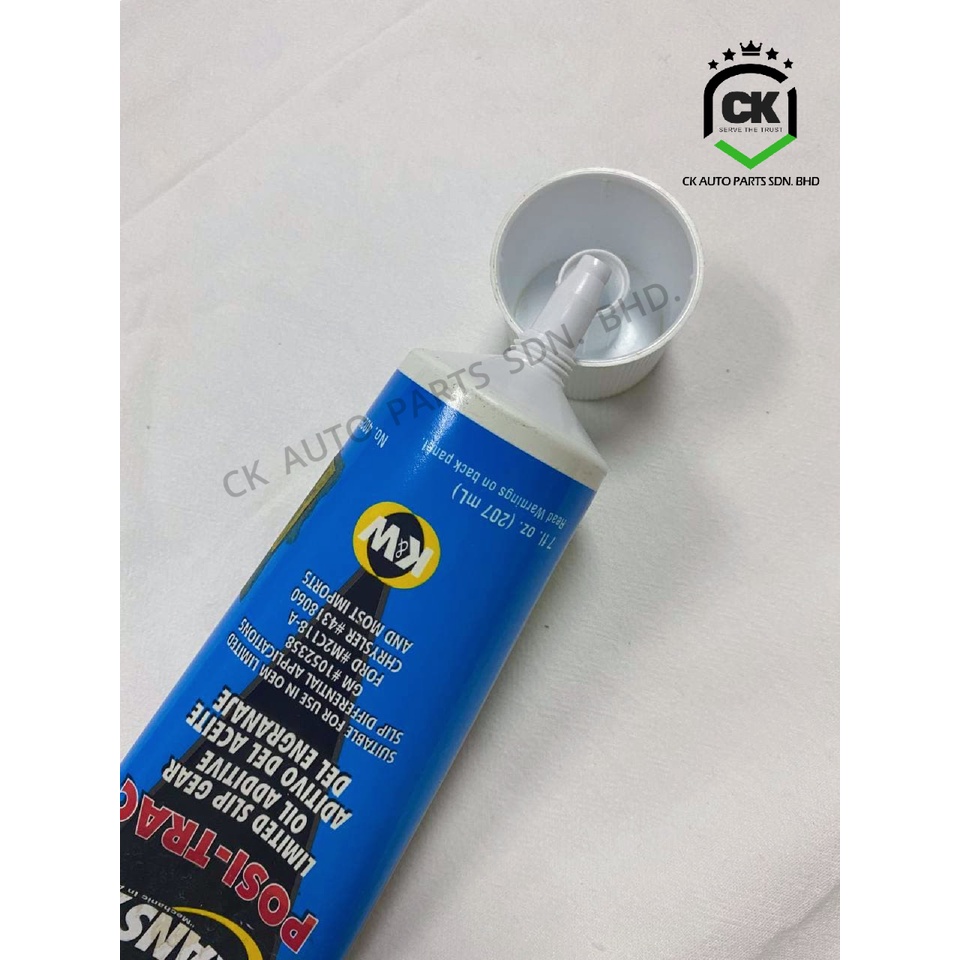 K&W TRANS-X Posi Trac Limited Slip Gear Oil Additive (207ml) | Shopee ...