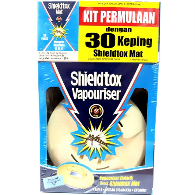 Penghalau Nyamuk Elektrik Unik Shieldtox Vapouriser + 30 pieces ...