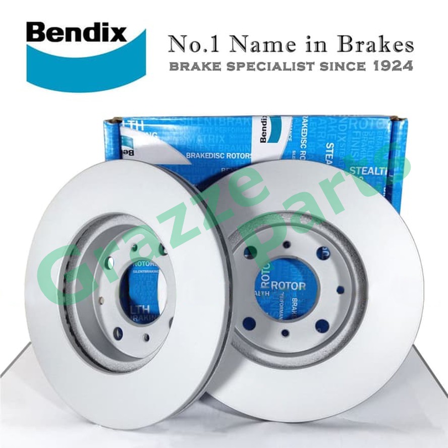 (1 pc) Bendix Swiftfit Disc Brake Rotor Front for BR9435 Toyota Altis ZZE141 ZRE143 ZRE173