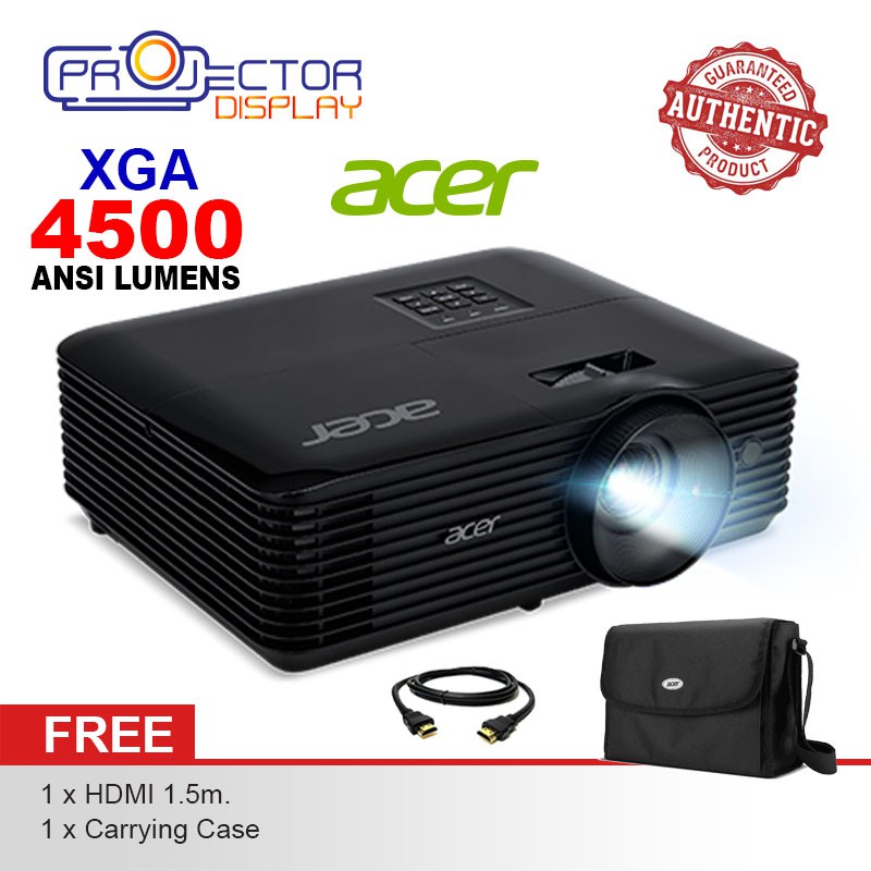 Acer X1228H XGA 4500 Lumens DLP Projector, High Lumens Projektor ...