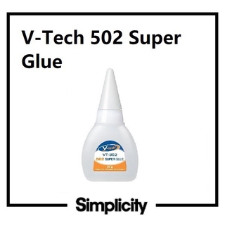 V-tech 502 Super Glue 20g VTECH (3 seconds adhesives) | Shopee Malaysia
