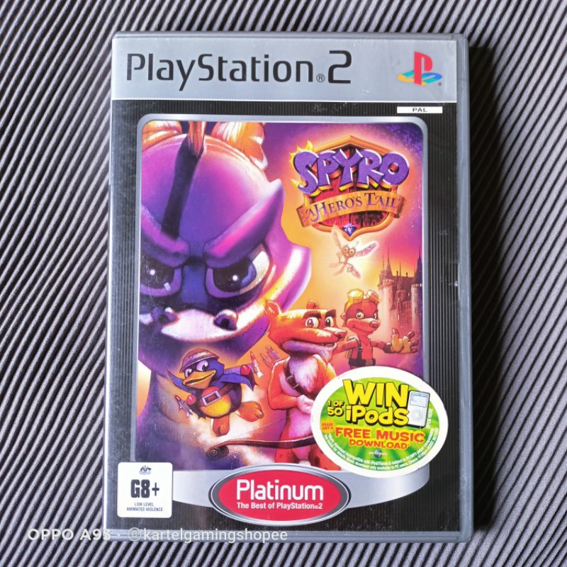 Original Ps2 Game Spyro A Hero's Tail | Shopee Malaysia